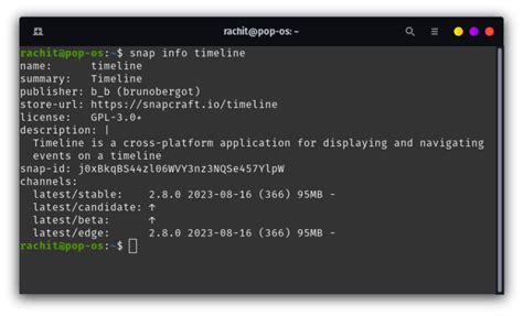 How To Install And Use Timeline On Linux Systems Linuxfordevices