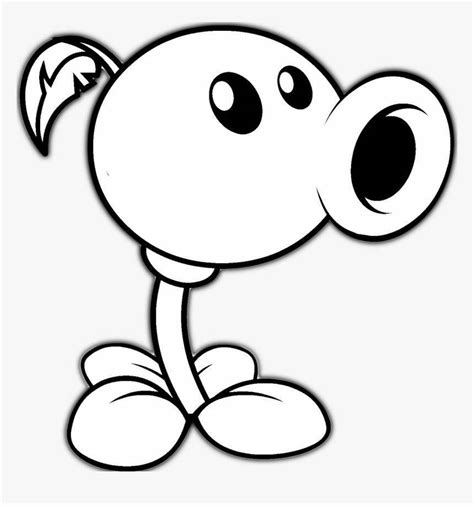 Растения Против Зомби Разукрашки 70 фото