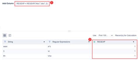 Regexp Determining Whether A Character String Matches A Regular Expression Finebi Help Document