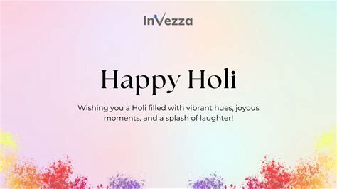Invezza Technologies On Linkedin Happyholi Holi Holi2024 Happyholi2024