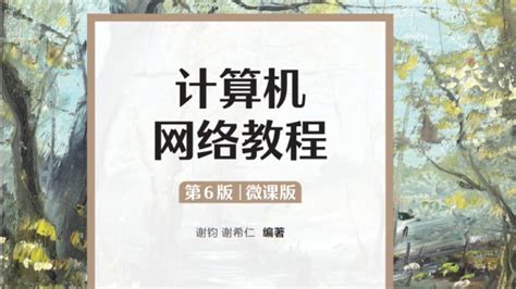 计算机网络教程：微课版 第六版 pdf 谢钧，谢希仁 2021 9787115576804 哔哩哔哩