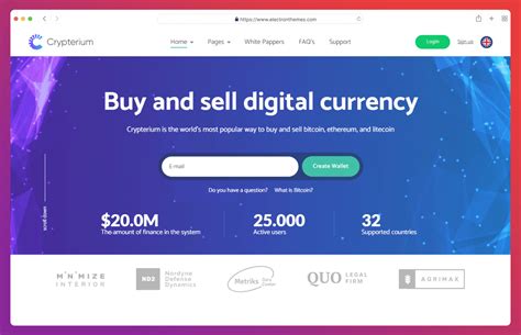 Top 15 Crypto And Blockchain Responsive Html Templates In 2023