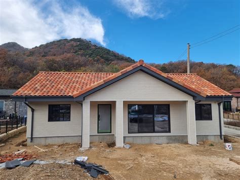 강화 석모리 30평 목조주택 지교건설 시공완료현장