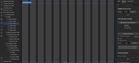 Lottie Animation Inside Swiperjs Slide Custom Code Forum Webflow