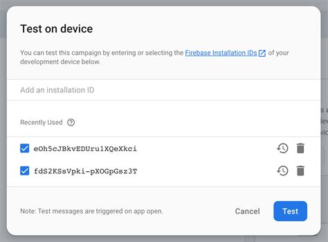 Inappmessaging Not Receiving Test Message On One Device While Another Device Working · Issue