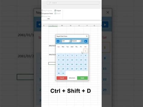 Np On Linkedin Nepali Excel Addin With Datepicker