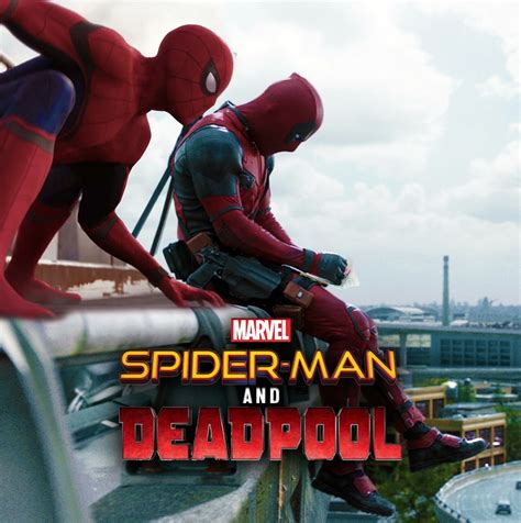 익스트림무비 ‘데드풀 And 스파이더맨 팬 포스터