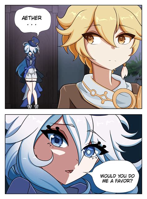 Furina And Aether R Genshin Impact