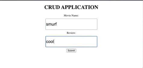 Github Karrmanbhatiacrudapplication A Simple And Basic Crud