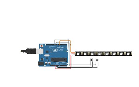 Circuit Design Juego Pong Tinkercad