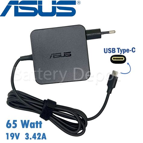 Asus Adapter ของแท Asus ZenBook UX E ZenBook UX E W หว Jack USB Type C สายชารจ