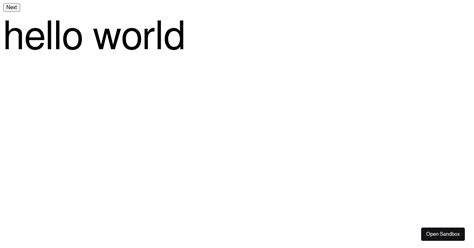 React Spring Single Component Transition No Overlap Codesandbox