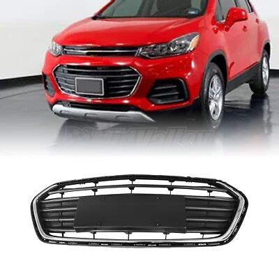 Fits 2017 2020 Chevrolet Trax Factory Style Lower Black And Chrome Bumper