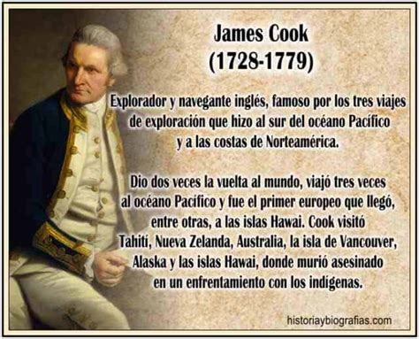 James Cook Historia De Sus Exploraciones En El Oceano Pacifico