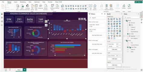 Powerbi Datavisualization Ecommerce Salesanalytics