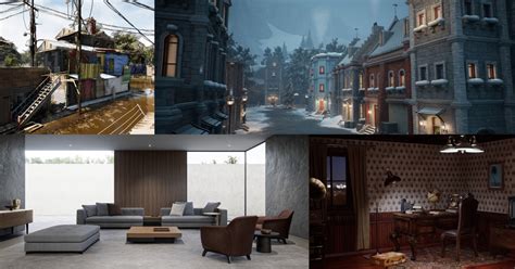 Get Over Free Unreal Engine Building Furniture Models