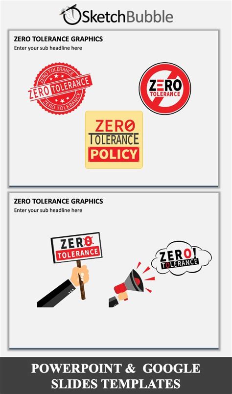 Zero Tolerance Graphics PowerPoint Template