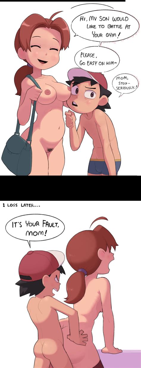 Ta777371 Ash Ketchum Delia Ketchum Nintendo Pokemon Pokemon Anime Pokemon Journeys