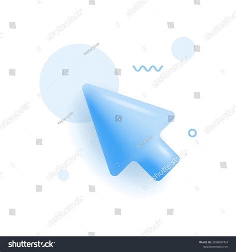 Arrow Pointer Mouse Cursor Computer Interface Stock Vector Royalty