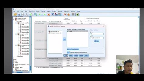 Tutorial Mengolah Data Menggunakan Spss Biostatistics Assignments By Reza 2248201224 5d Youtube