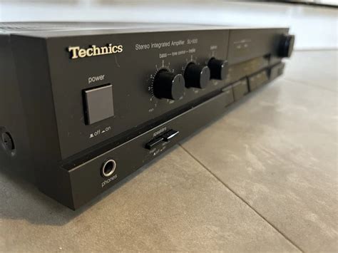 Technics Su 500 Vintage Integrated Hifi Amplifier Separate Amp £95 00