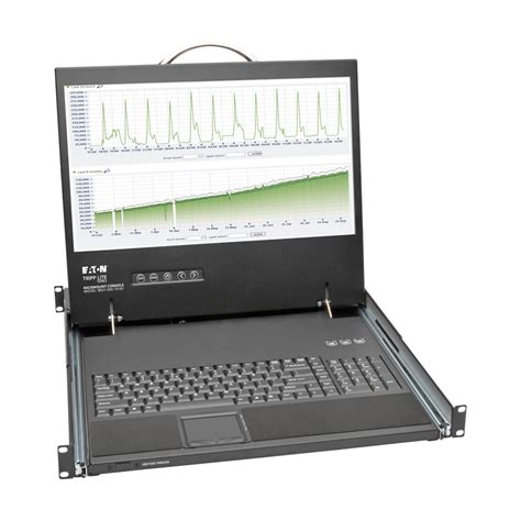 U Rack Mount Console In LCD Short Depth Compliant Eaton