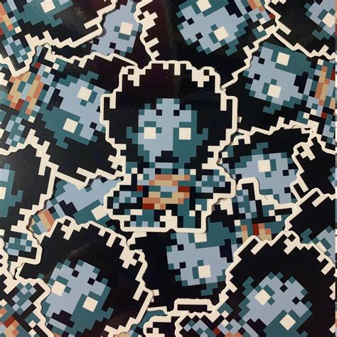 Dbd Inspired Killer Pixel Chibi Stickers Etsy