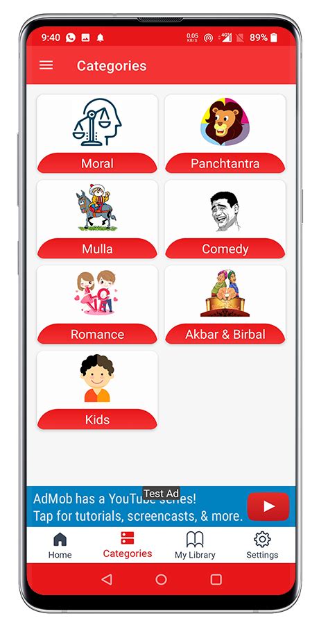 Android E Book App Admin Panel Admob And Fan By Andromob Codecanyon