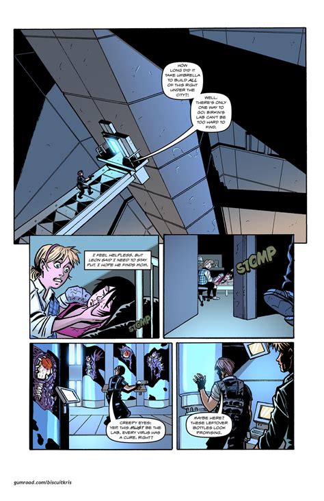 Resident Evil 2: Scenario G, Page 42/67 by BiscuitKris on DeviantArt