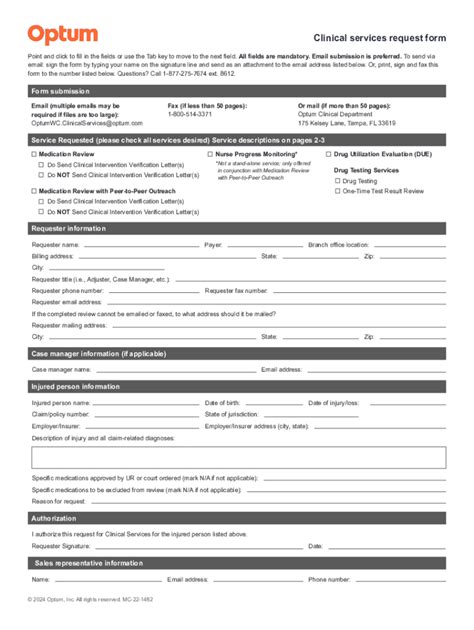 Clinical Services Request Form Fill Out Sign And Share Online Pdffiller