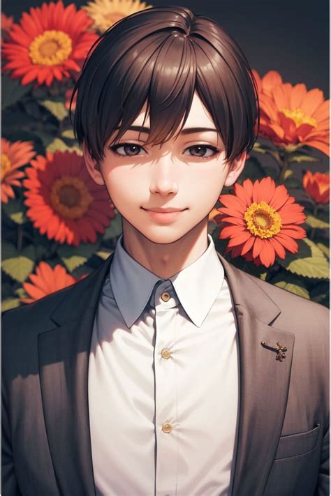 realistic, solo, 1boy, looking | image created by | Tensor.Art