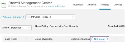 Cisco Secure Firewall Management Center Snort 3 Configuration Guide