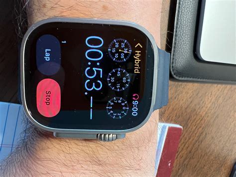 lines on stopwatch 42 why apple community