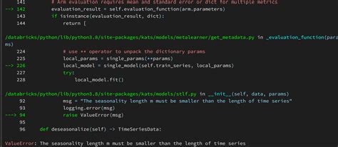Getmetadata Searches Hyperparameters That Is Out Of The Bounds Of The
