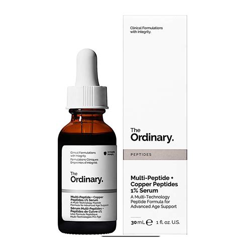 The Ordinary Multi Peptide Copper Peptides 1 Serum Anti Age