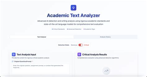 Academic Text Analyzer Devpost