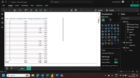 solved subtracting averages from a table across columns microsoft fabric community