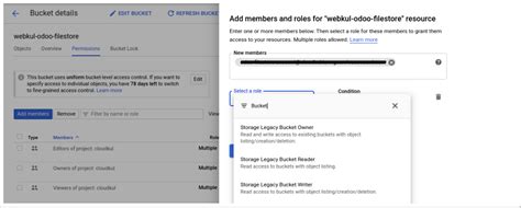 Odoo Google Cloud Storage Webkul