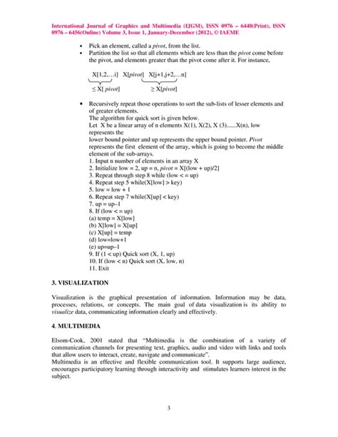 Visualization Of Sorting Algorithms Using Flash Pdf
