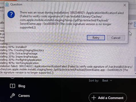 Sideloadly Unable To Install An App On My Iphone R Sideloadly
