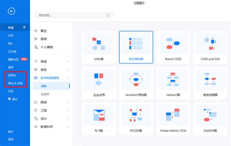 便捷绘制软件架构图