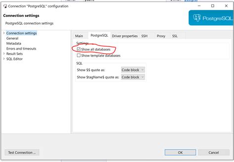 Dbeaver Cant Find Database In Navigator Stack Overflow