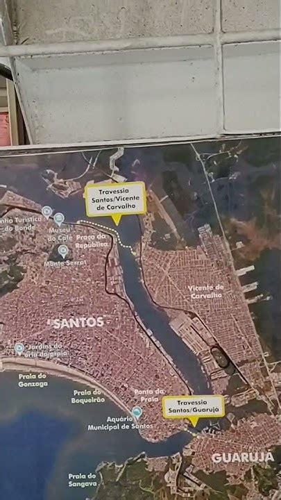 Barca Entre Guarujá Vicente De Carvalho X Santos Passagem 155