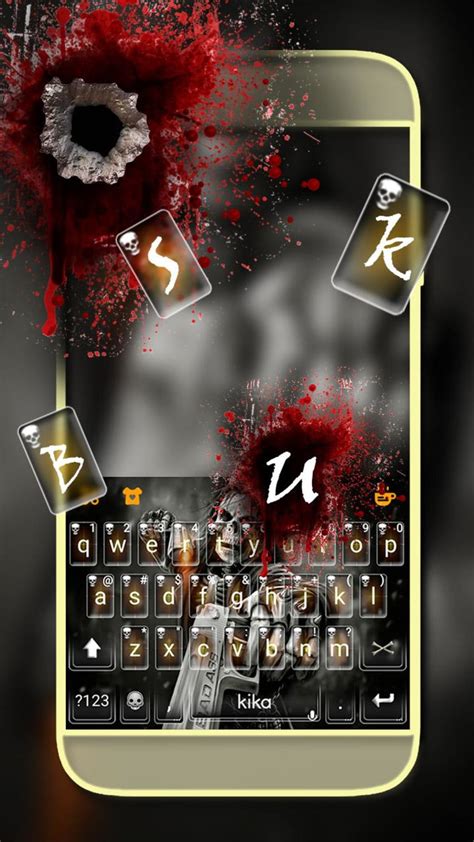 Badace Skull Guns Keyboard Cool Gun Theme Apk For Android Download