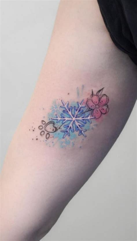 100 Snowflake Tattoo Ideas For Your Winter Ink Art And Design