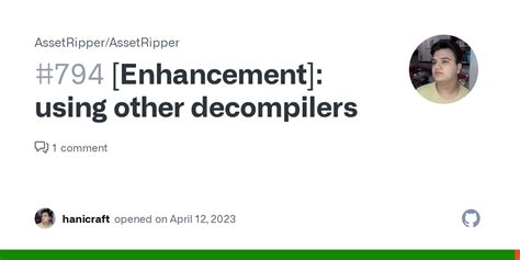 Enhancement Using Other Decompilers · Issue 794 · Assetripper