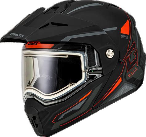 Gmax Md 74s Spectre Matte Black Red Electric Shield Helmet Speed Addicts