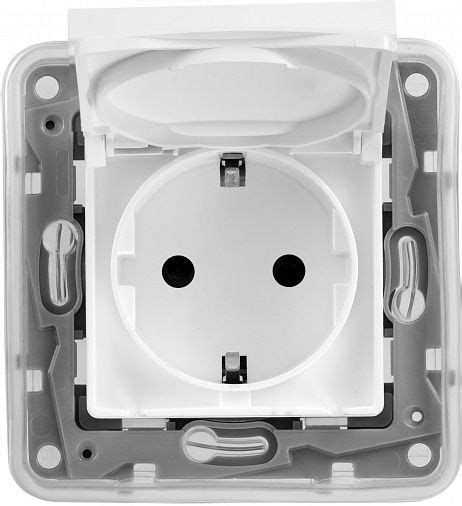 ЛЕГРАНД Этика 672232 розетка электрическая с заземлением со шторками с крышкой белая Legrand