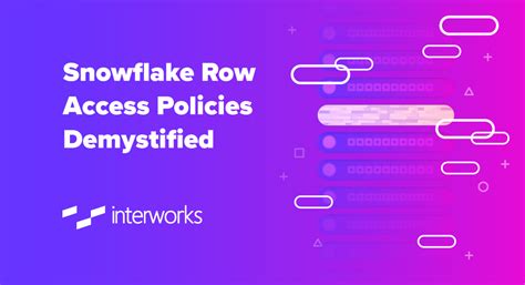 snowflake row access policies demystified interworks