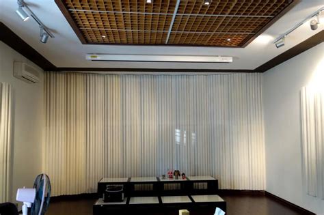 Fractal Sound Diffusers Mounted On The Walls Of A Listening Room Built